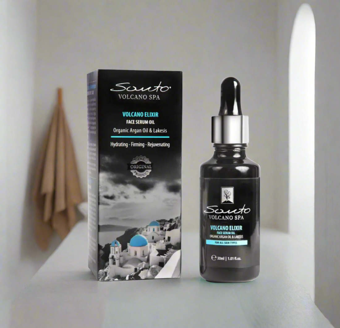 Santo Volcano Spa Elixir - Face Serum Oil 30ml – Santora