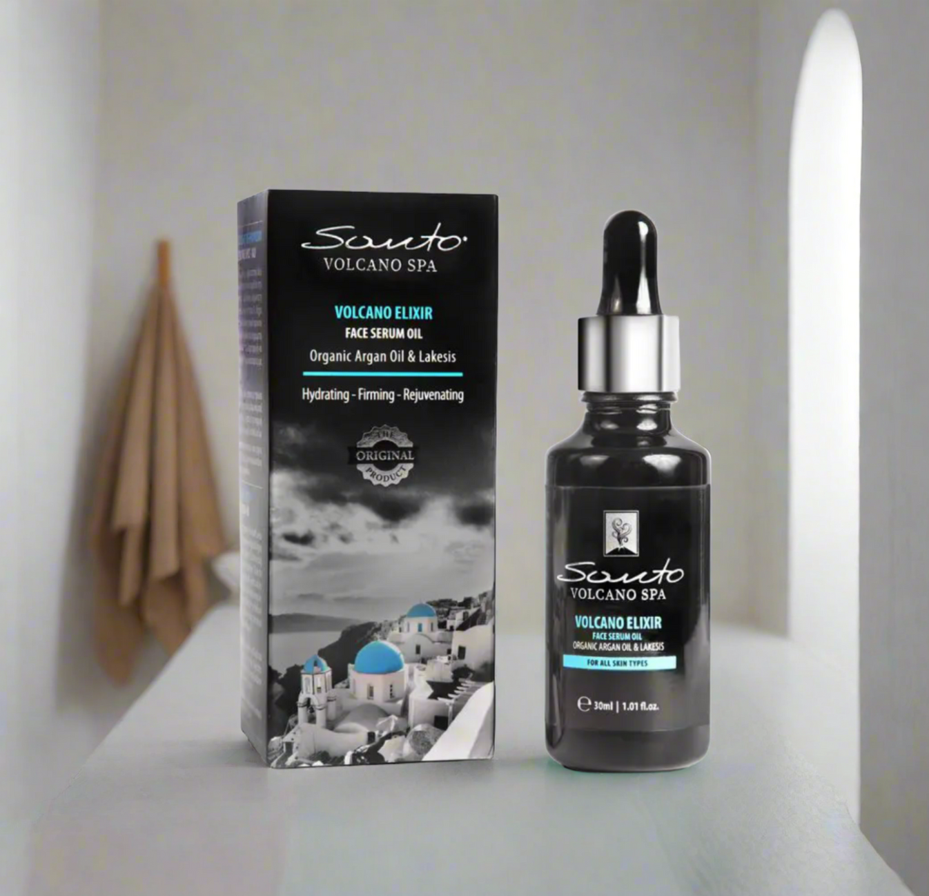 Santo Volcano Spa Elixir - Face Serum Oil 30ml – Santora